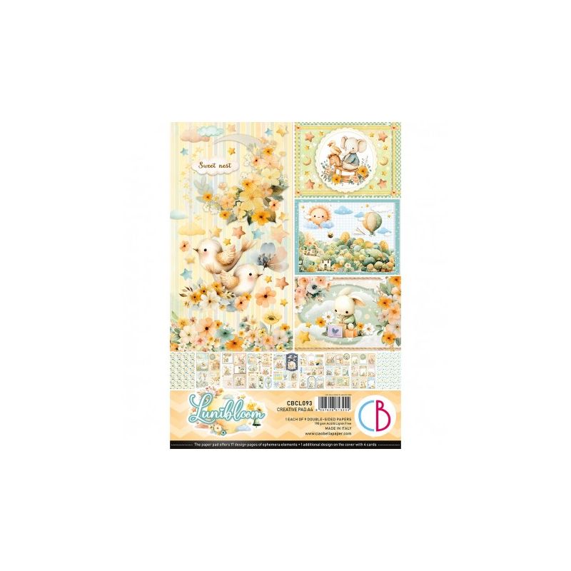 Set 9 hojas de Etiquetas Ciao Bella "LUNIBLOOM" - La Tienda de las ...
